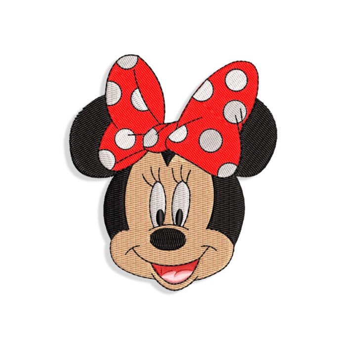 Minnie Mouse Embroidery design files for Machine embroidery