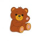 Bear Embroidery design - Machine Embroidery designs and SVG files