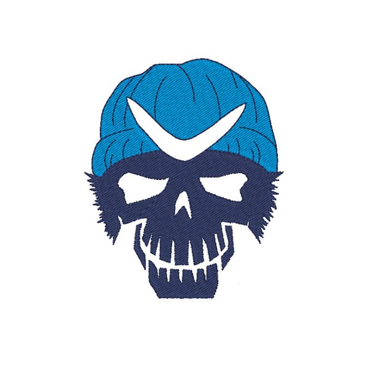 Skull Embroidery design - Machine Embroidery designs and SVG files