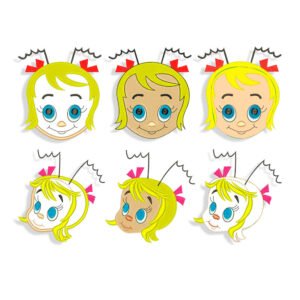 Cindy Lou Embroidery design - Machine Embroidery designs and SVG files