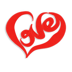 Heart Love Embroidery design - Machine Embroidery designs and SVG files