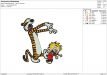 Calvin and Hobbes - Machine Embroidery designs and SVG files