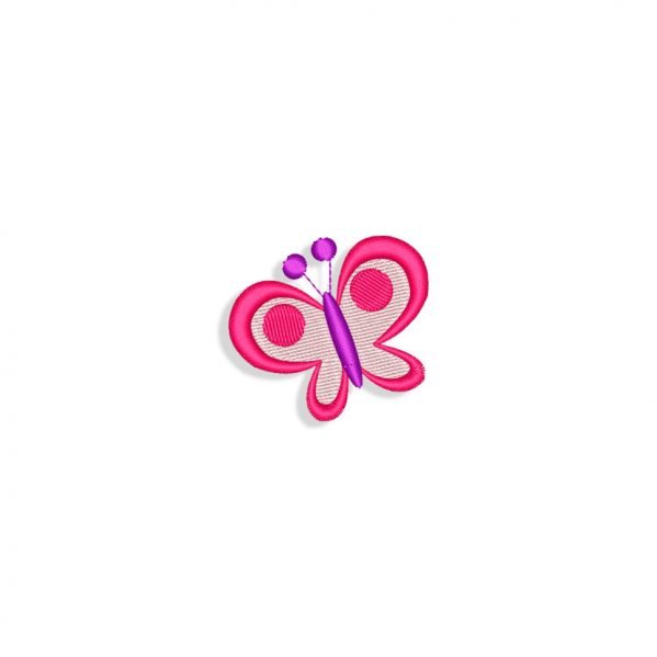 Mini Butterfly Embroidery design - Machine Embroidery designs and SVG files