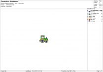Mini Tractor Embroidery design - Machine Embroidery designs and SVG files