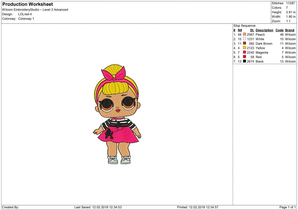 L.O.L. Surprise - Machine Embroidery designs and SVG files