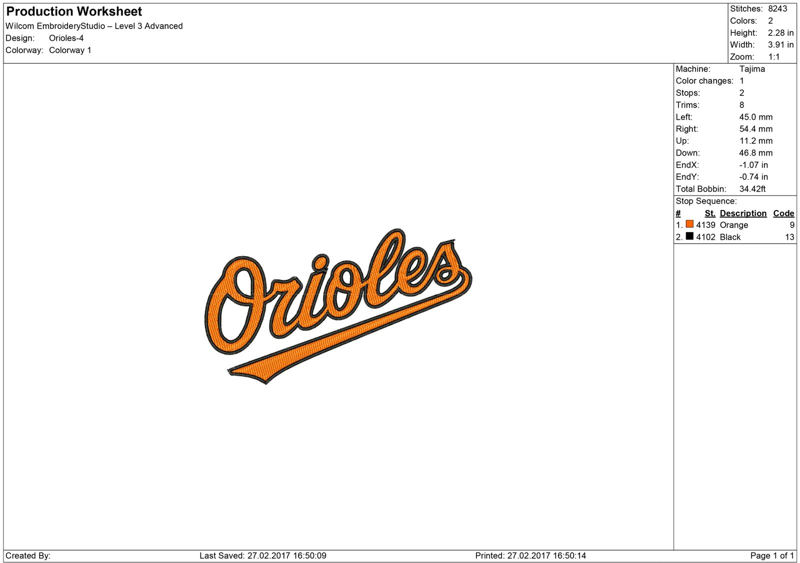 Baltimore Orioles | Machine Embroidery designs and SVG files