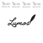 Lumos Harry Potter Embroidery design files