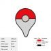 Pokemon GO logo Embroidery design files