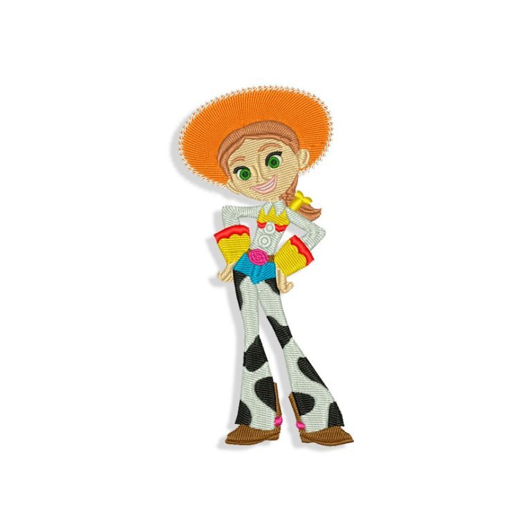 Jessie - Machine Embroidery designs and SVG files