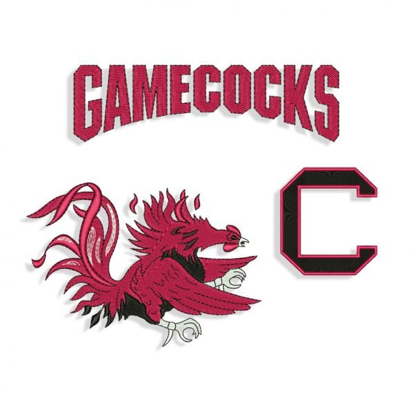 South Carolina Gamecocks | Machine Embroidery designs and SVG files
