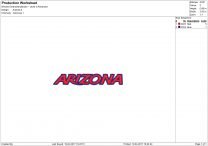Arizona Embroidery design - Machine Embroidery designs and SVG files