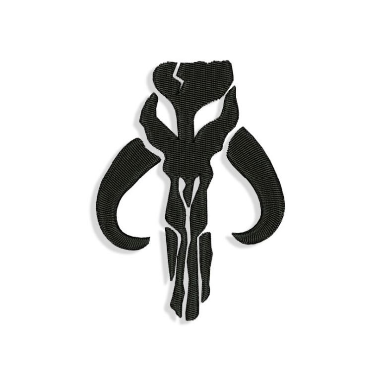 Mandalorian Logo - Machine Embroidery designs and SVG files