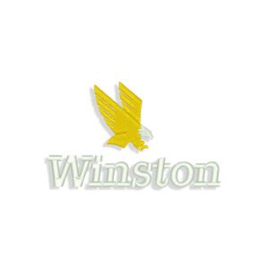 Winston logo - Machine Embroidery designs and SVG files