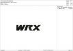 WRX logo - Machine Embroidery designs and SVG files