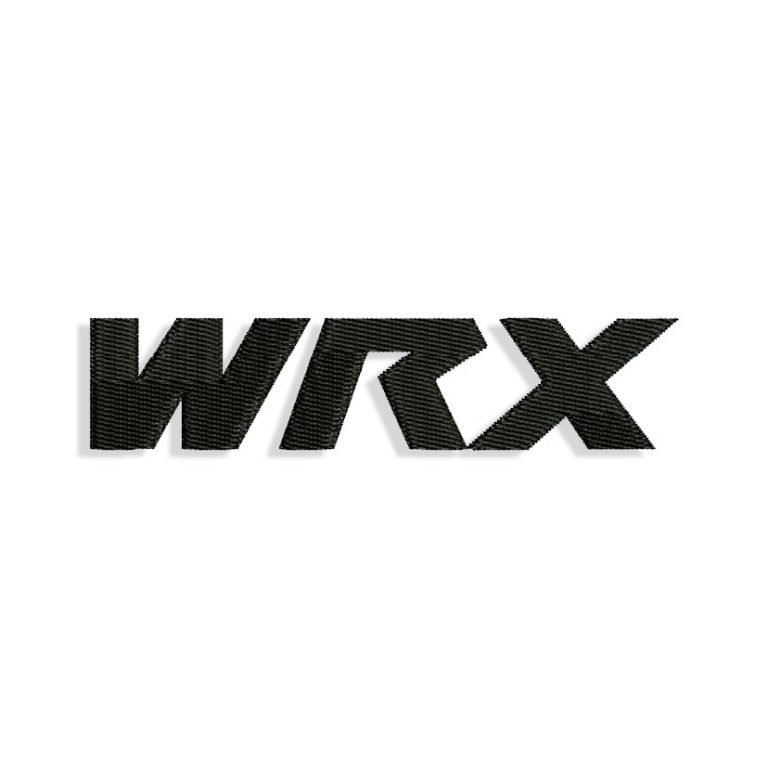 WRX logo - Machine Embroidery designs and SVG files