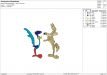 Coyote and the Road Runner Embroidery design files