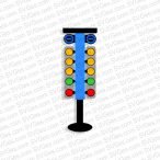 Drag Racing Christmas Tree - Machine Embroidery designs and SVG files