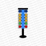 Drag Racing Christmas Tree - Machine Embroidery designs and SVG files