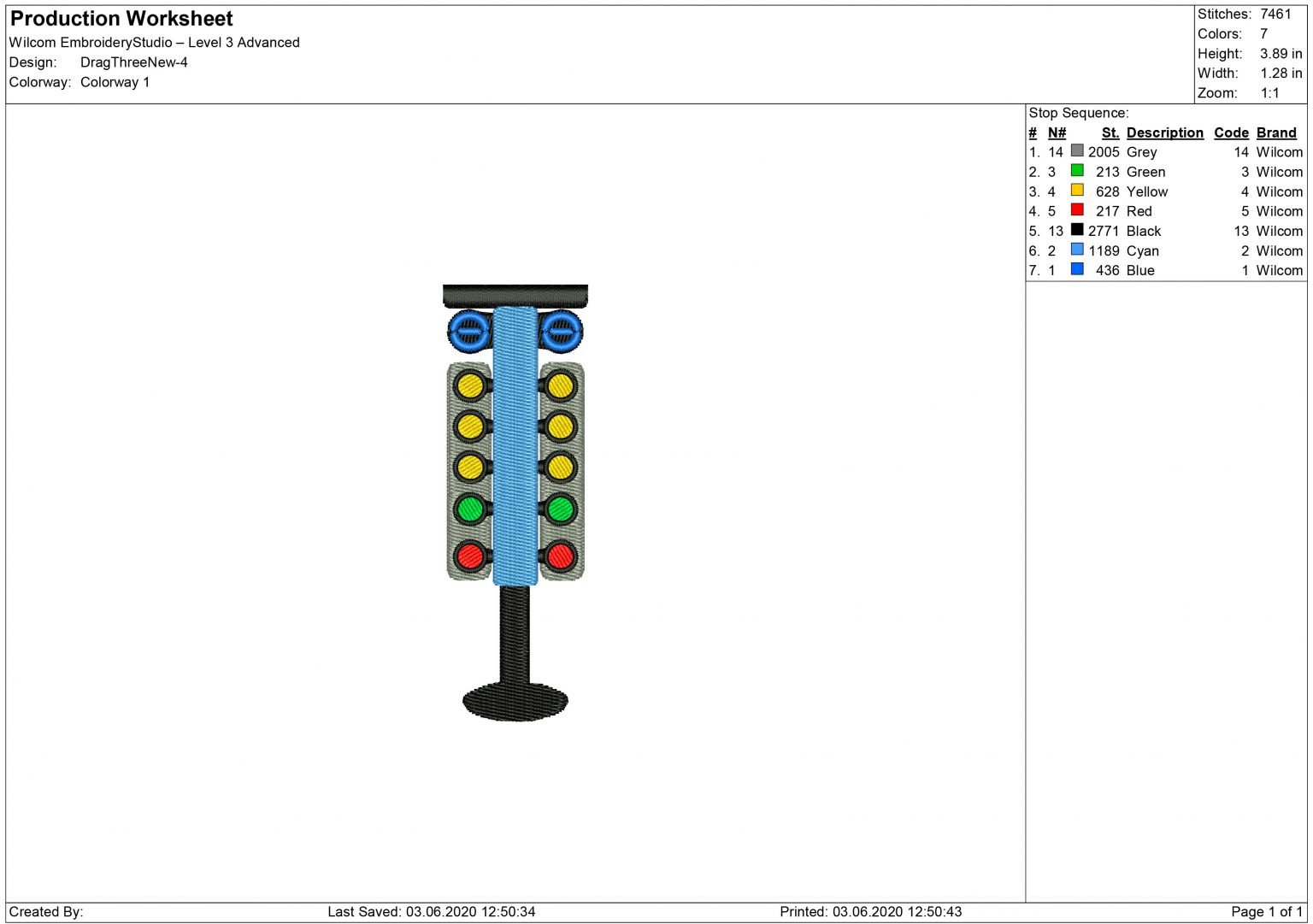Drag Racing Tree - Machine Embroidery designs and SVG files
