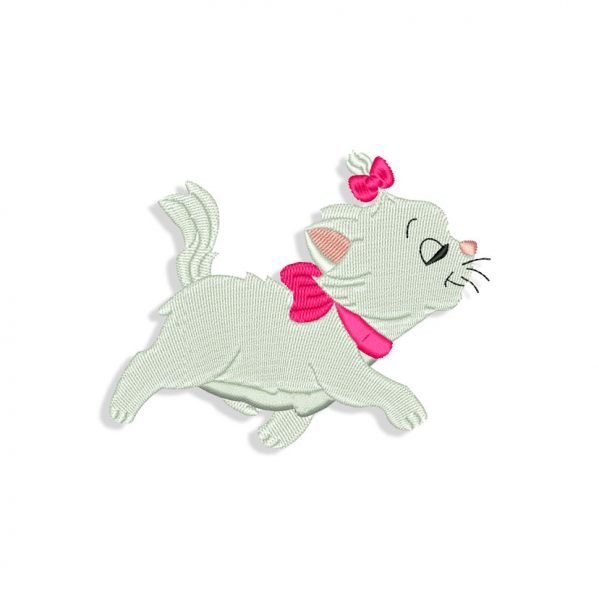 Baby Marie Cat - Machine Embroidery designs and SVG files