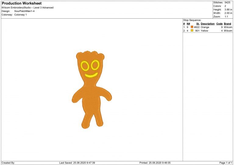 Sour Patch - Machine Embroidery designs and SVG files