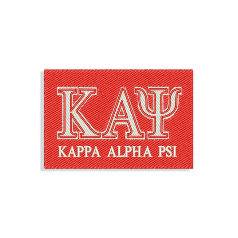 Kappa Alpha Psi - Machine Embroidery designs and SVG files