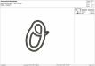 O letter - Machine Embroidery designs and SVG files