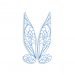 Butterfly Wings Embroidery design - Machine Embroidery designs and SVG ...