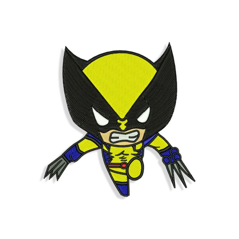 Wolverine Embroidery design - Machine Embroidery designs and SVG files
