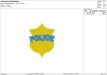 Police Badge Embroidery design - Machine Embroidery designs and SVG files