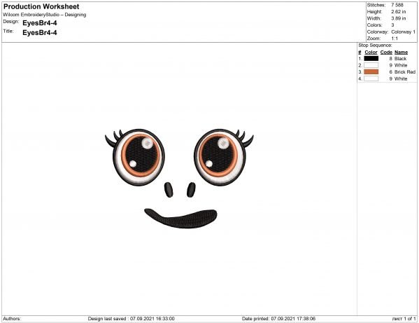 Turtle Face with Eyelashes Embroidery design - Machine Embroidery ...