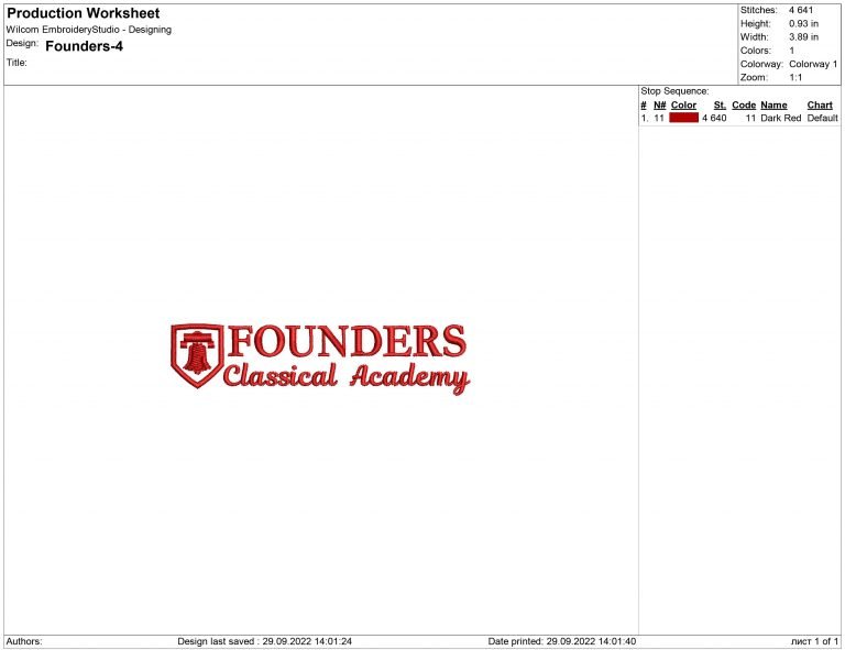 Founders Embroidery design files - Machine Embroidery designs and SVG files