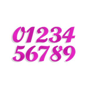 Numbers Embroidery design - Machine Embroidery designs and SVG files