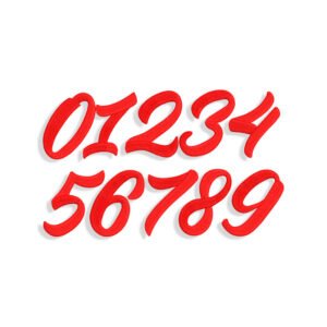 Numbers Embroidery design - Machine Embroidery designs and SVG files