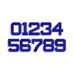 Numbers Embroidery design - Machine Embroidery designs and SVG files