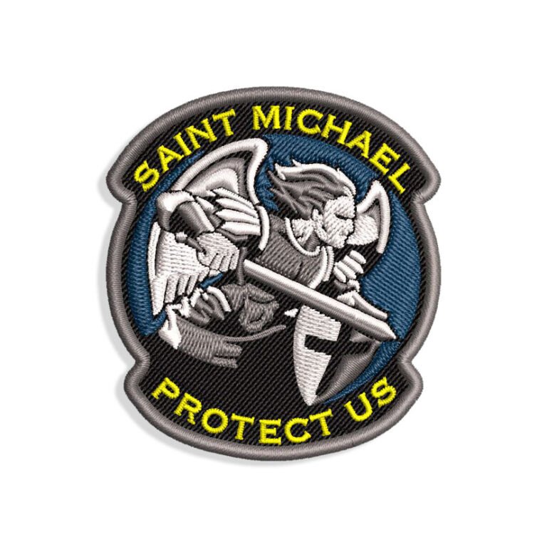 Saint Michael Embroidery design files - Machine Embroidery designs and ...