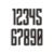 Numbers Embroidery design files for Machine Embroidery