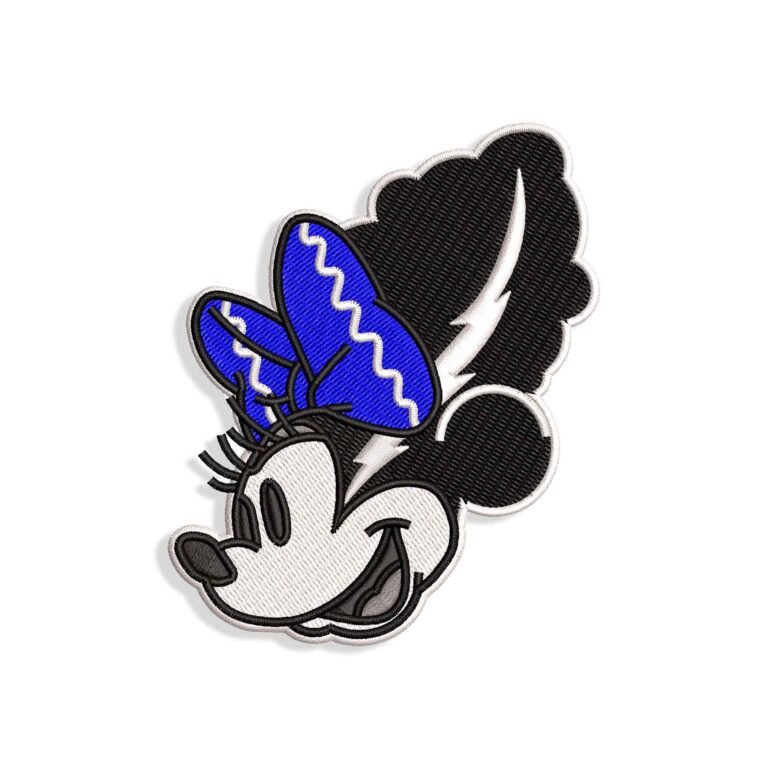 Minnie Frankenstein Embroidery design files