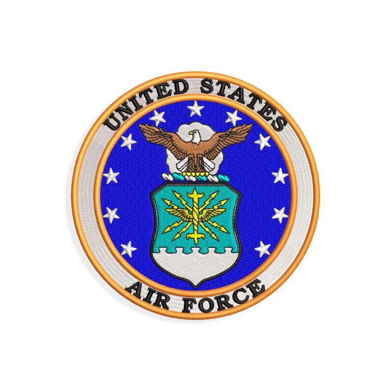 United States Air Force Embroidery design files