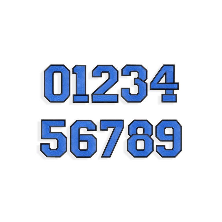 Sport Numbers Embroidery design files for Machine Embroidery