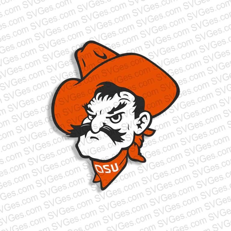 OSU Cowboys Shadow Pete SVG files