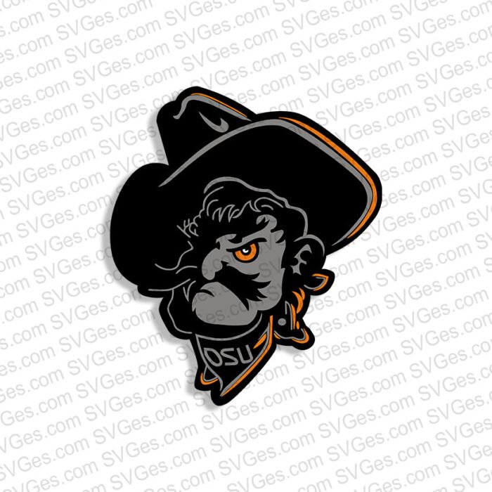 OSU Cowboys Shadow Pete SVG files