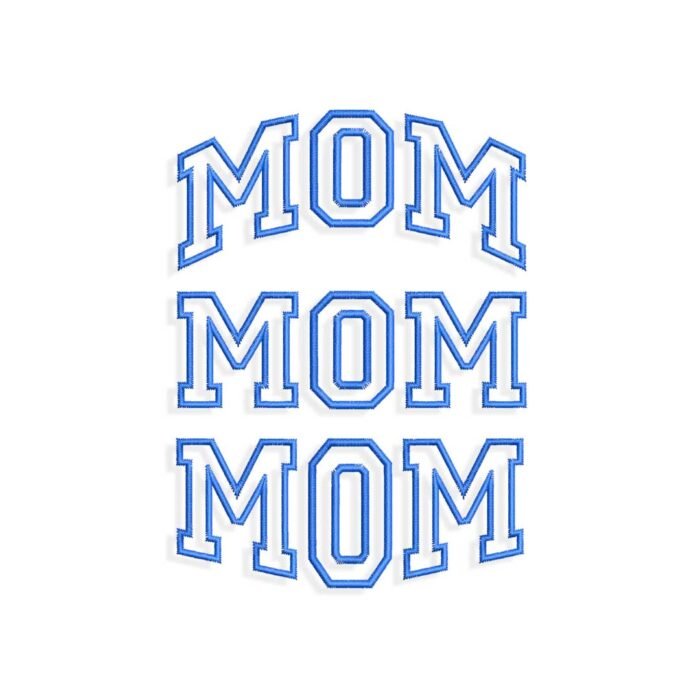 Mom Embroidery design files for Machine Embroidery