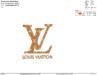 Louis Vuitton Embroidery design files for Machine embroidery