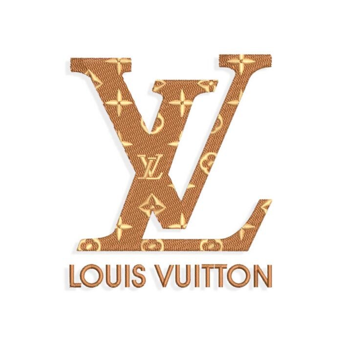 Louis Vuitton Embroidery design files for Machine embroidery