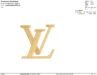 Louis Vuitton Bundle of LV logos Embroidery design files