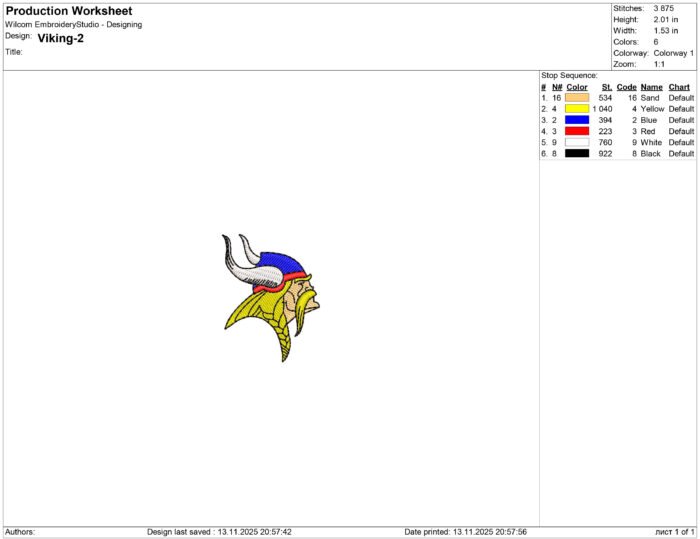 Viking Embroidery design files for machine embroidery